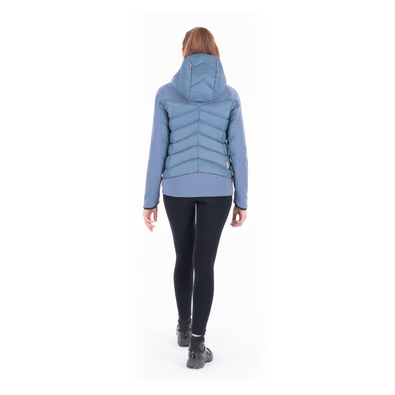 Indygena - Lampo II - Veste à capuchon bi-matière - Bleu Size (Clothing ...