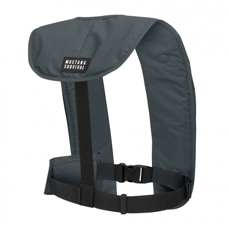 Mustang MIT 100 Convertible A/M inflatable PFD grey | Sporteque