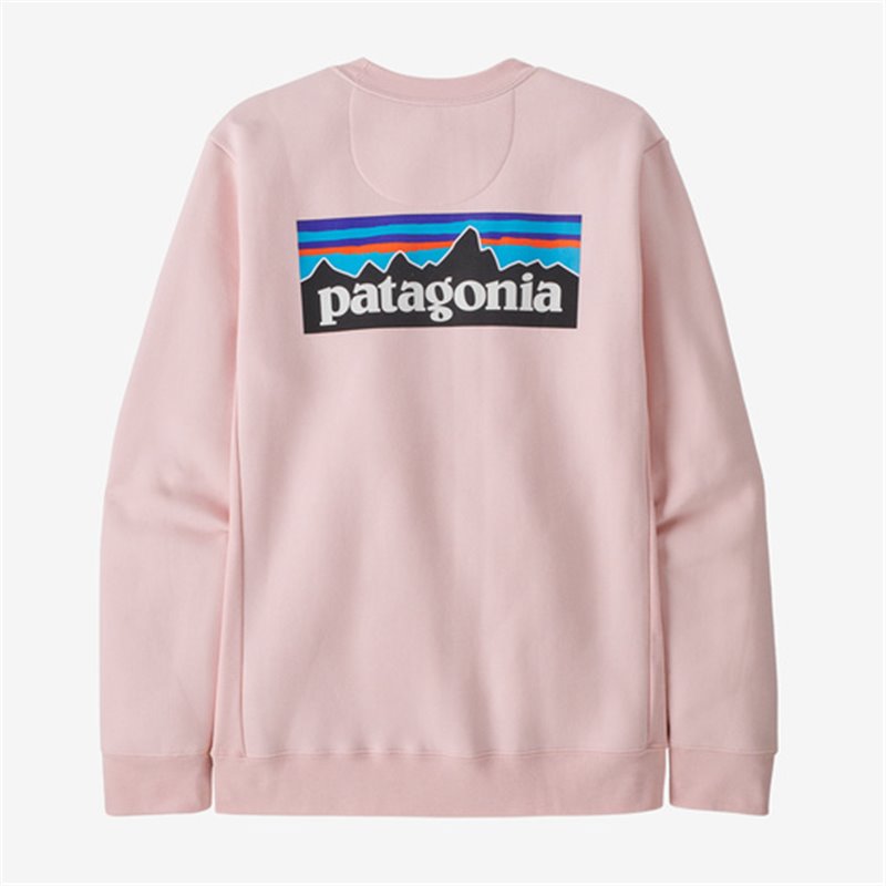 Patagonia P-6 Logo Uprisal Crew Sweat Whisker Pink Size (Clothing ...