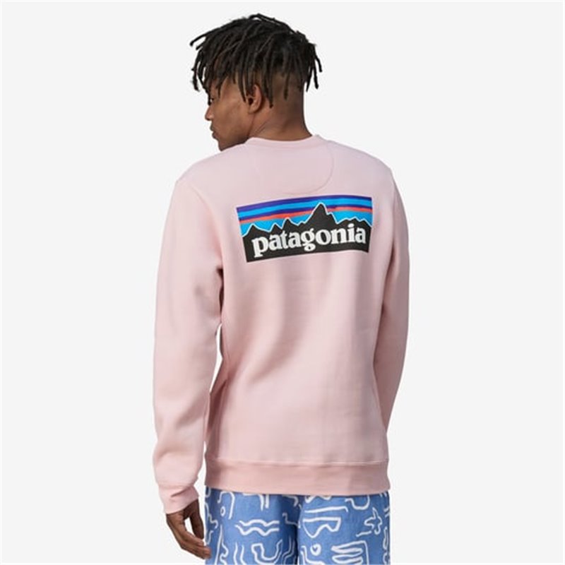 Patagonia P-6 Logo Uprisal Crew Sweat Whisker Pink Size (Clothing ...