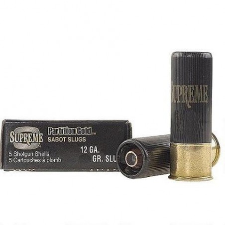 Munitions de fusil Winchester Partition Gold Sabot slug | Sporteque