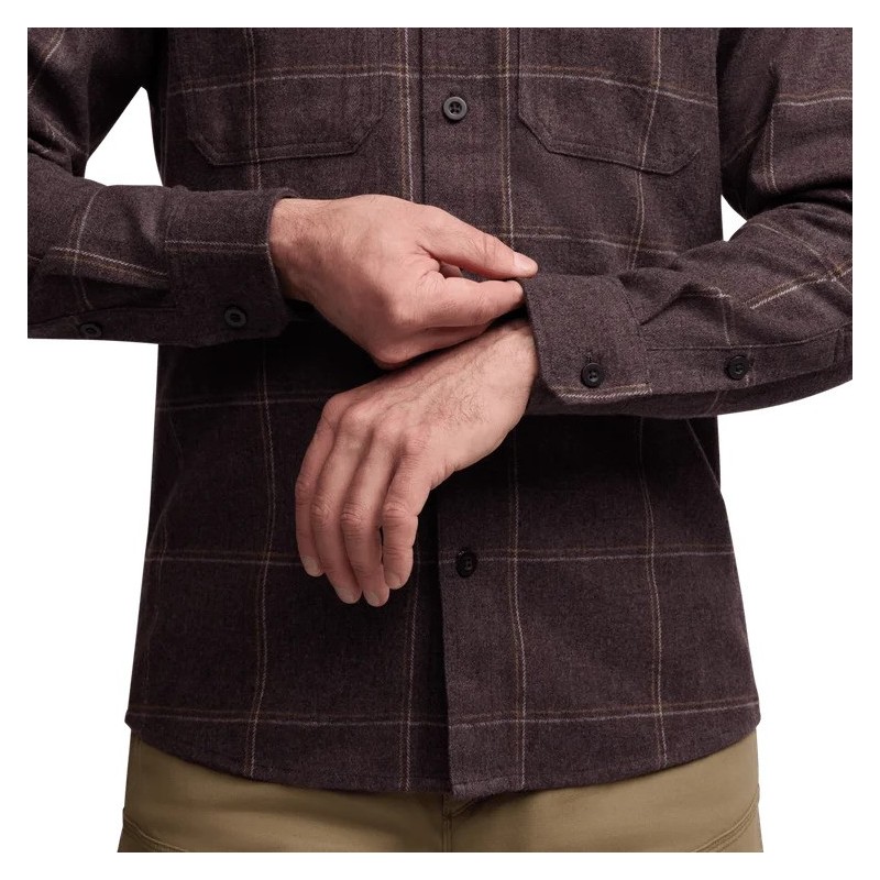 Sitka Hardwood Heavy Weight Flannel Cherry Wood Fall Plaid Size ...