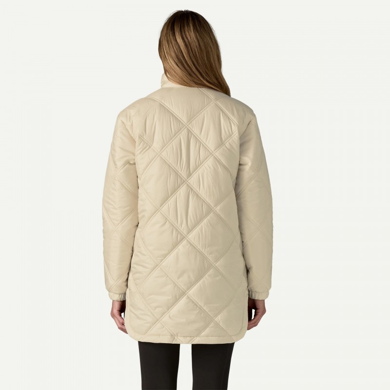 Patagonia Women's Pine Bank Insulated Parka Natural Size (Clothing ...