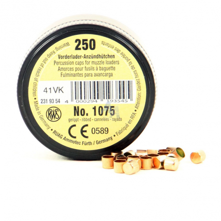 RWS amorce no.1075 Plus pour arme à chargement par la bouche. | Sporteque